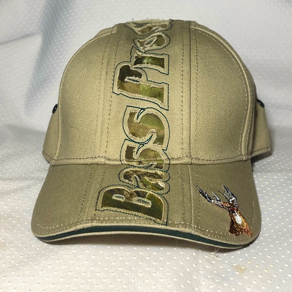 Bass Pro Shops | Accessories | Bass Pro Shops Spellout Strap Back Hat ...